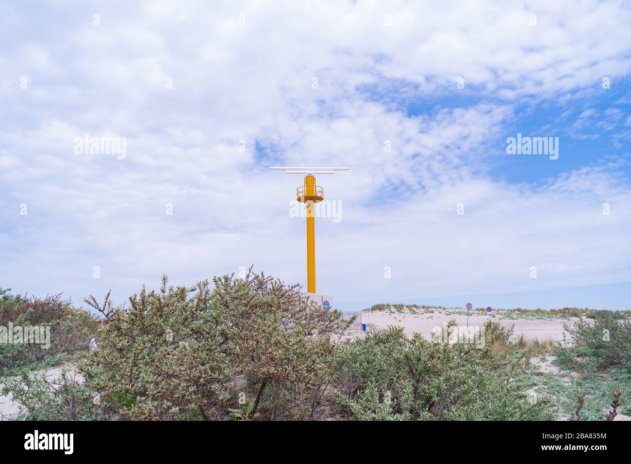 Radar equipment for harbor surveillance in Rotterdam the Netherlands ...
