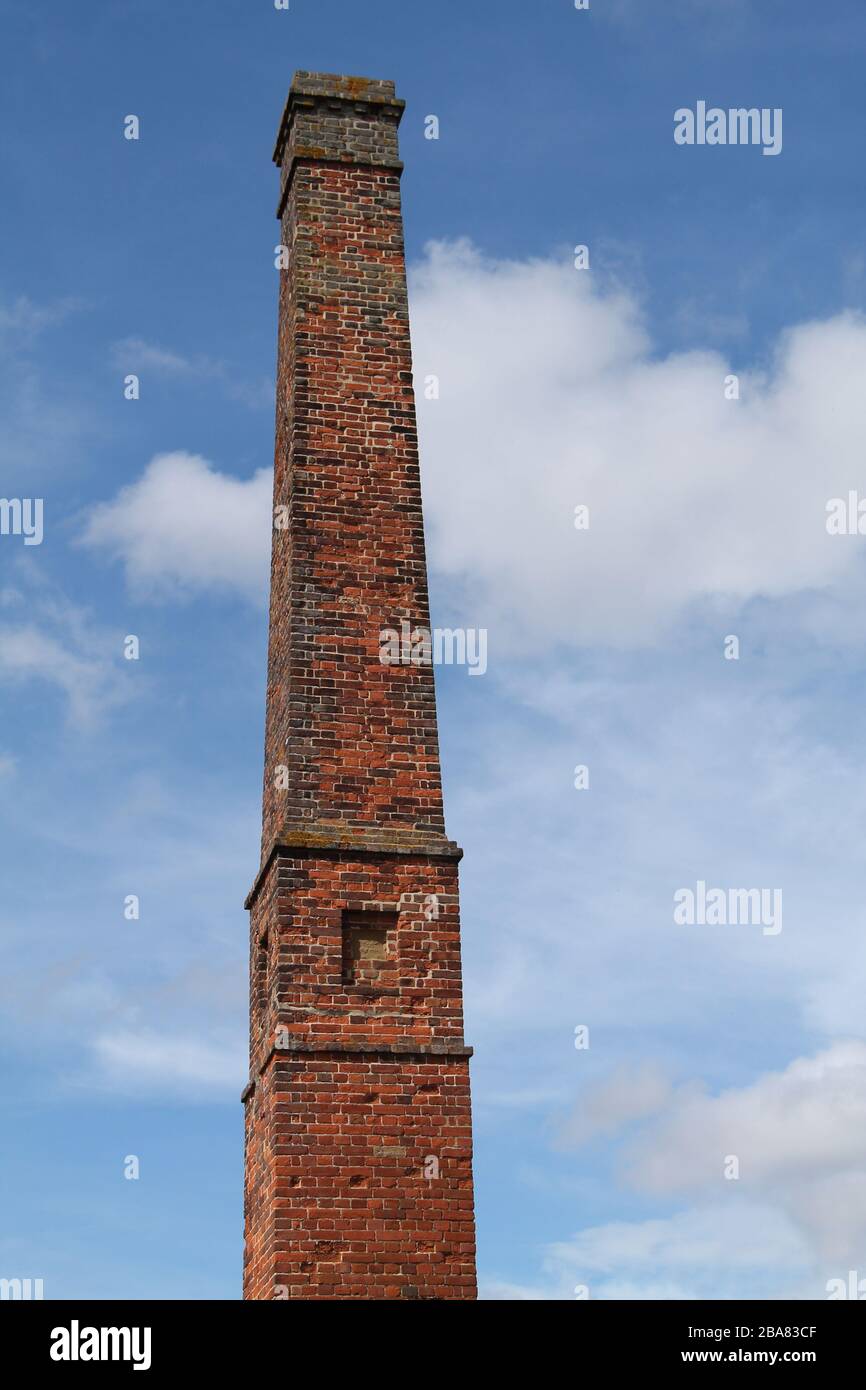 Industrial brick chimney hi-res stock photography and images - Alamy