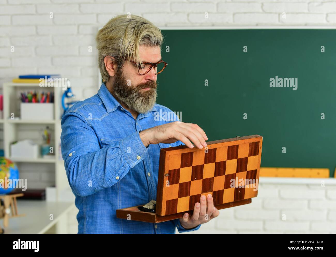 Strategy ideas. Teacher at tournament. Success play. Strategy concept ...