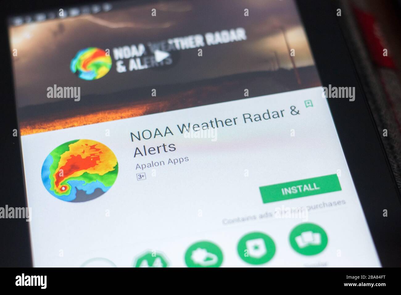 Weather radar display hi-res stock photography and images - Alamy