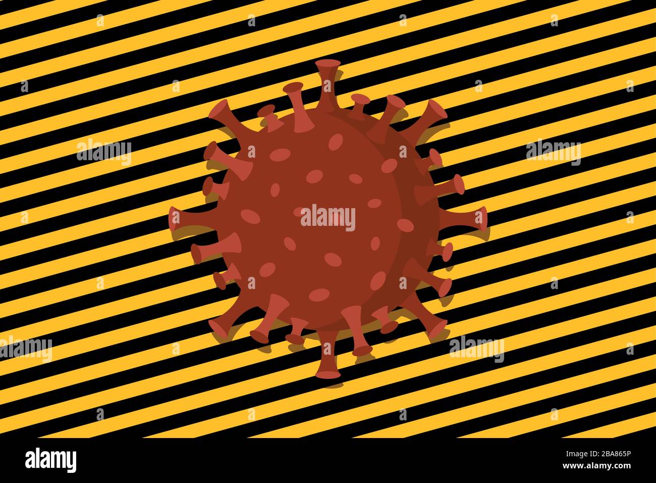 Warning of virus hi-res stock photography and images - Alamy