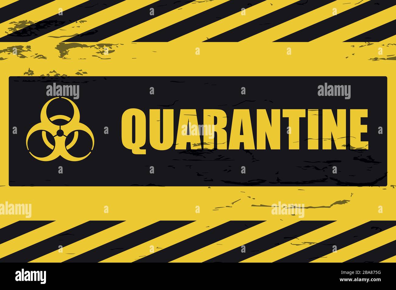 Biohazard quarantine sign, vector illustration symbol Stock Vector ...