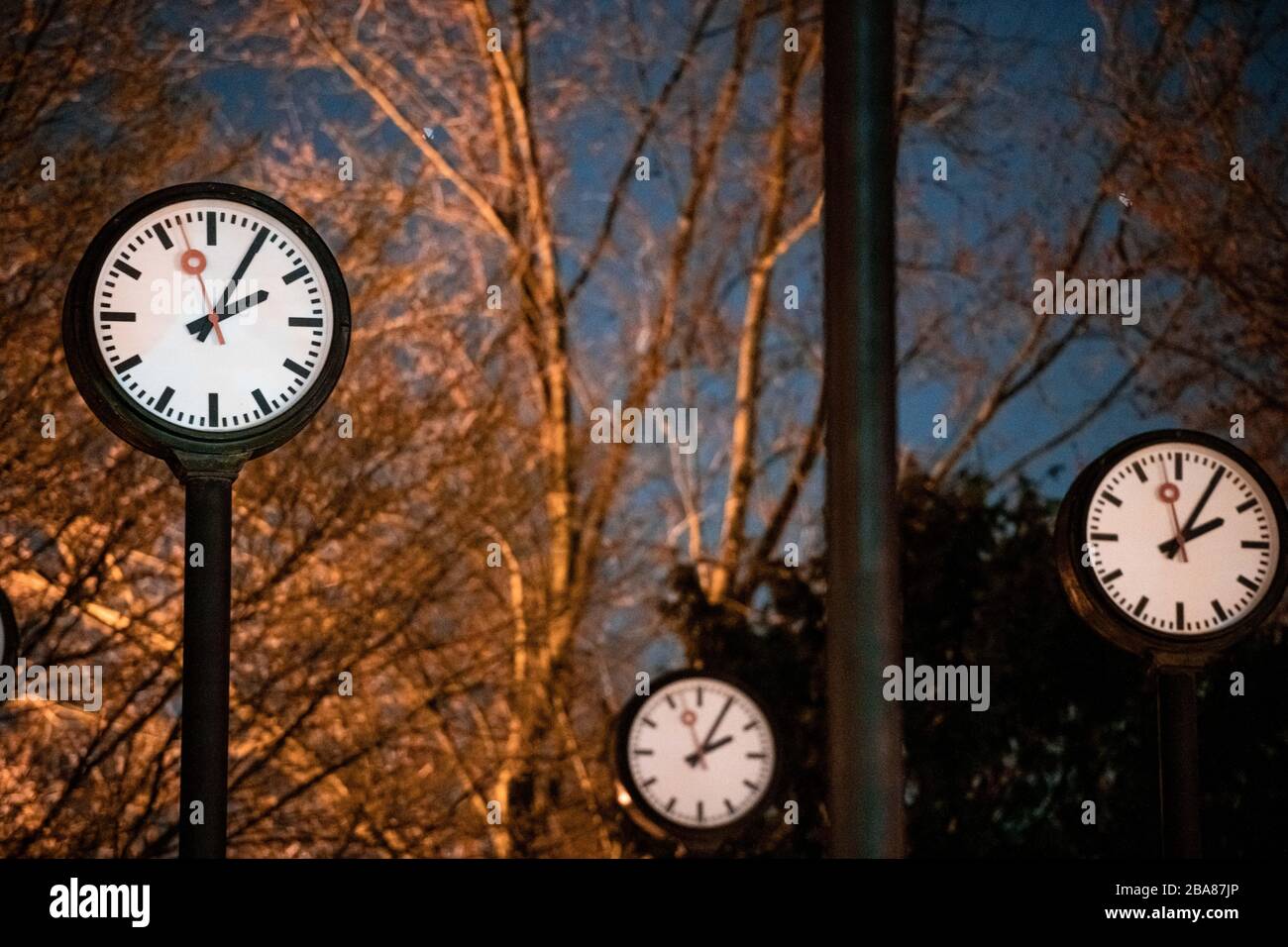 26 March 2020, North Rhine-Westphalia, Duesseldorf: The artwork ...