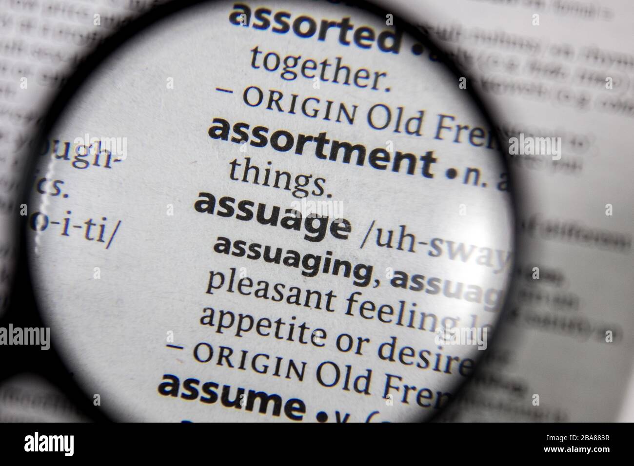 Assuage hi-res stock photography and images - Alamy