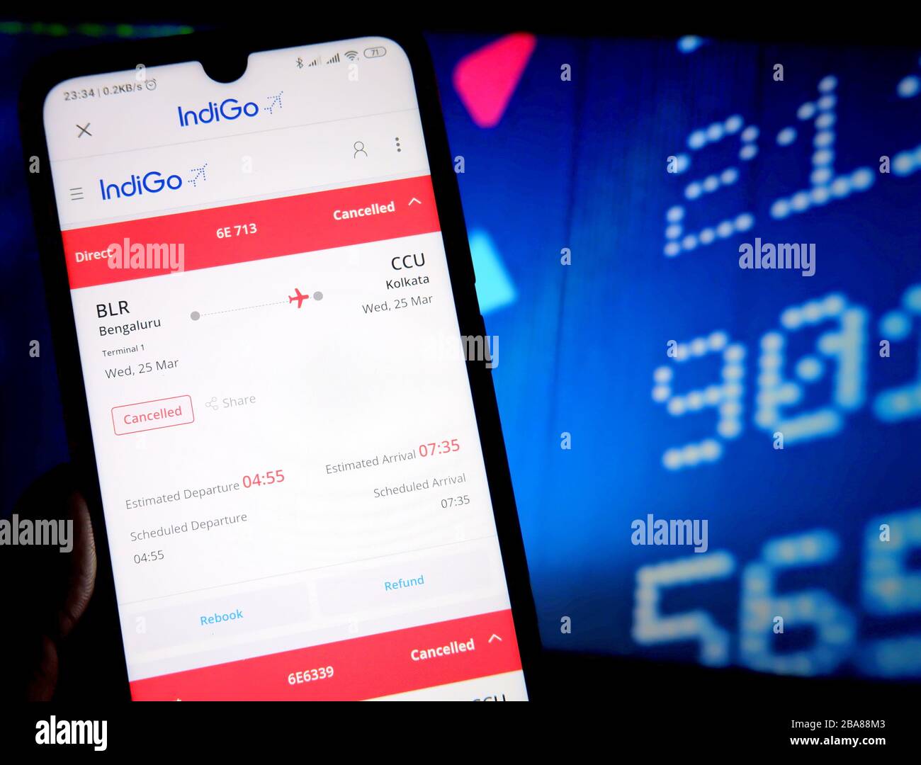 Indigo logo hi-res stock photography and images - Alamy