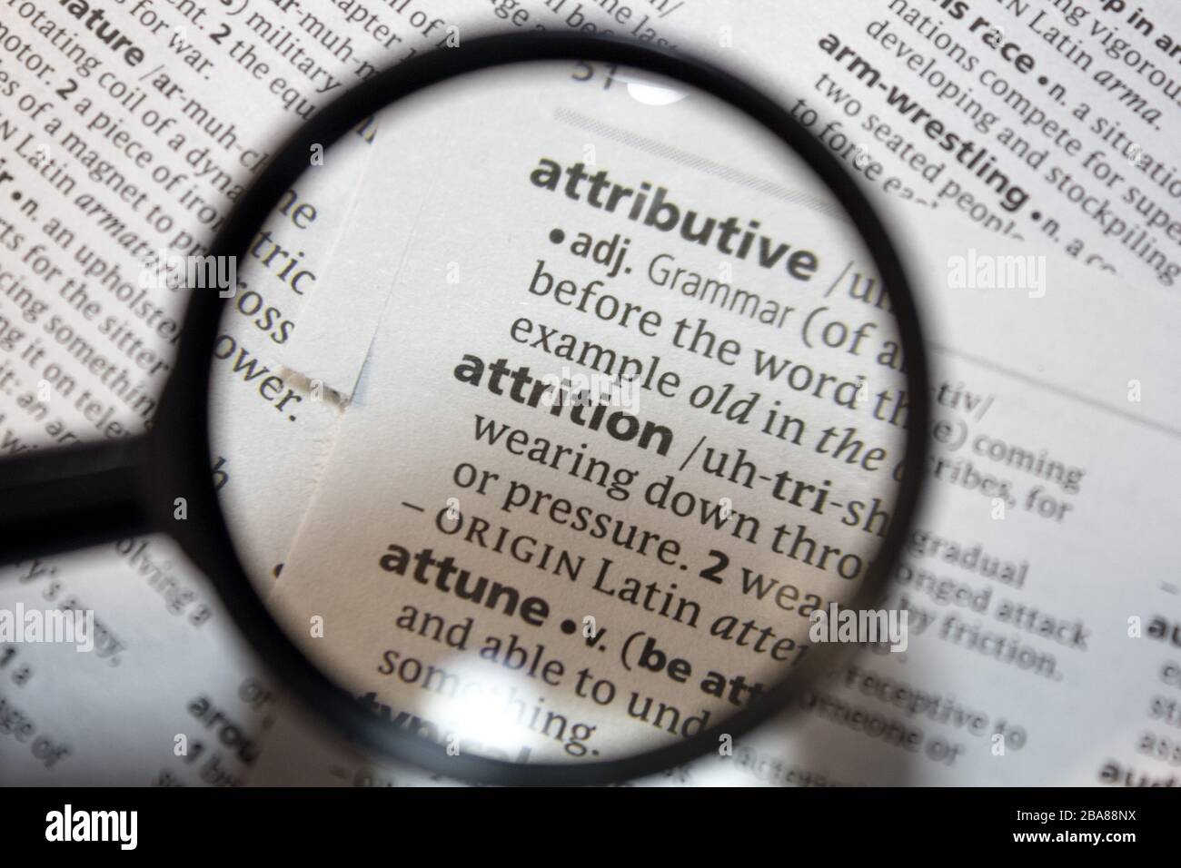 Attrition word hi-res stock photography and images - Alamy