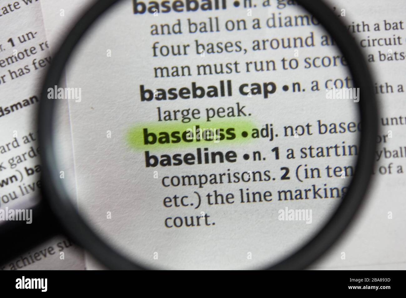 Baseless hi-res stock photography and images - Alamy