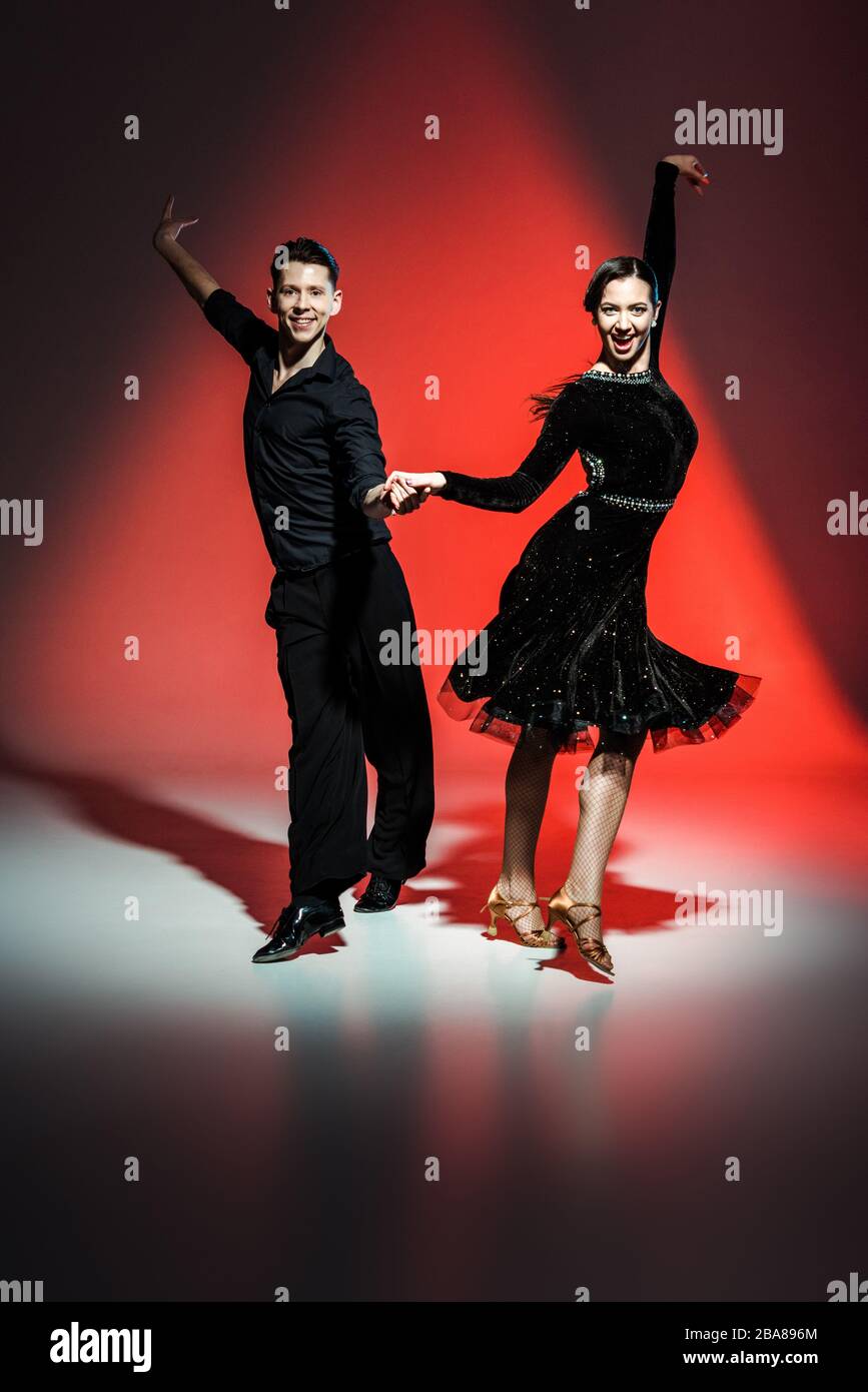 Couple ballroom dance outfits hi-res stock photography and images - Alamy