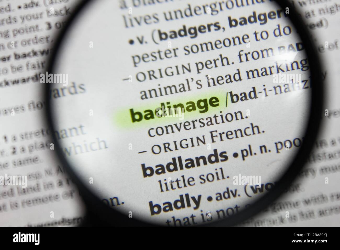Badinage hi-res stock photography and images - Alamy