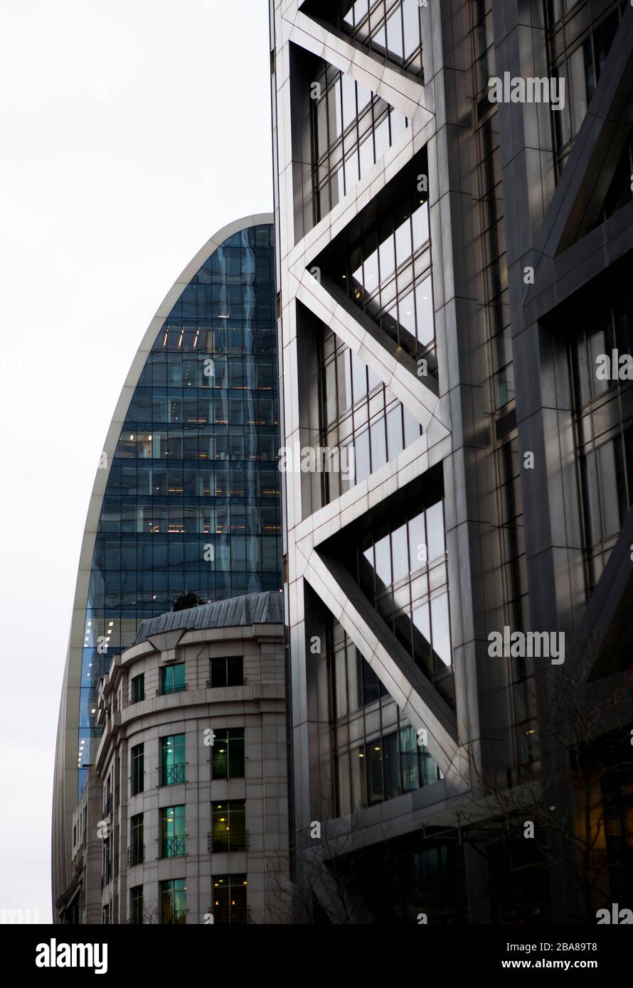 Central London buildings Stock Photo - Alamy