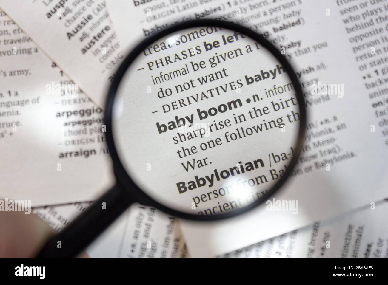 Baby boom definition hi-res stock photography and images - Alamy