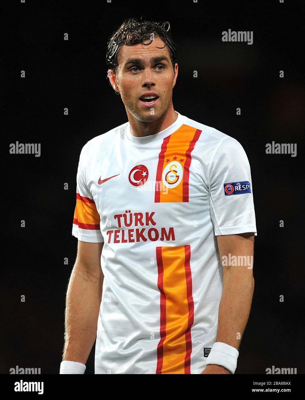 Johan Elmander, Galatasaray Stock Photo - Alamy