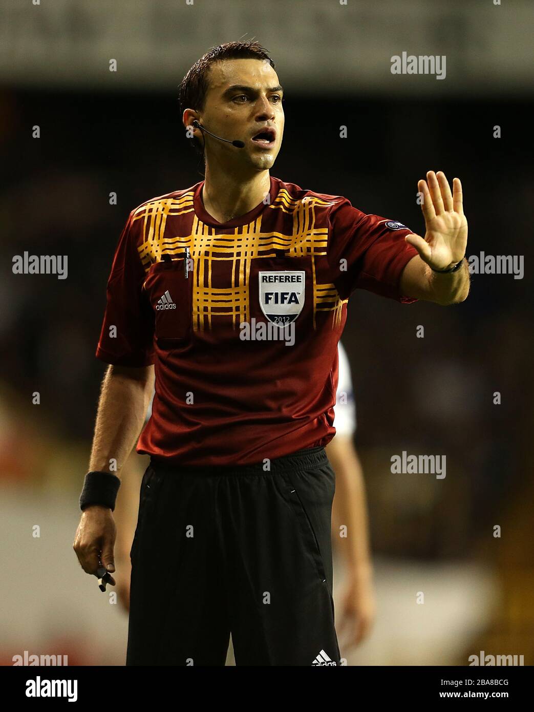 Ovidiu Alin Hategan, Referee Stock Photo - Alamy