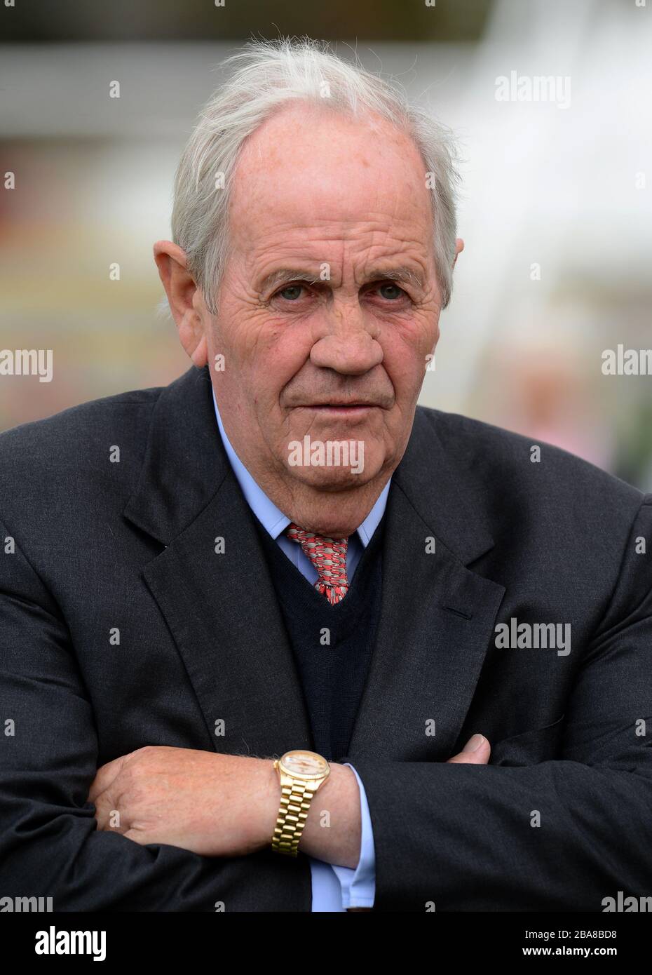 Trainer Richard Hannon Stock Photo - Alamy