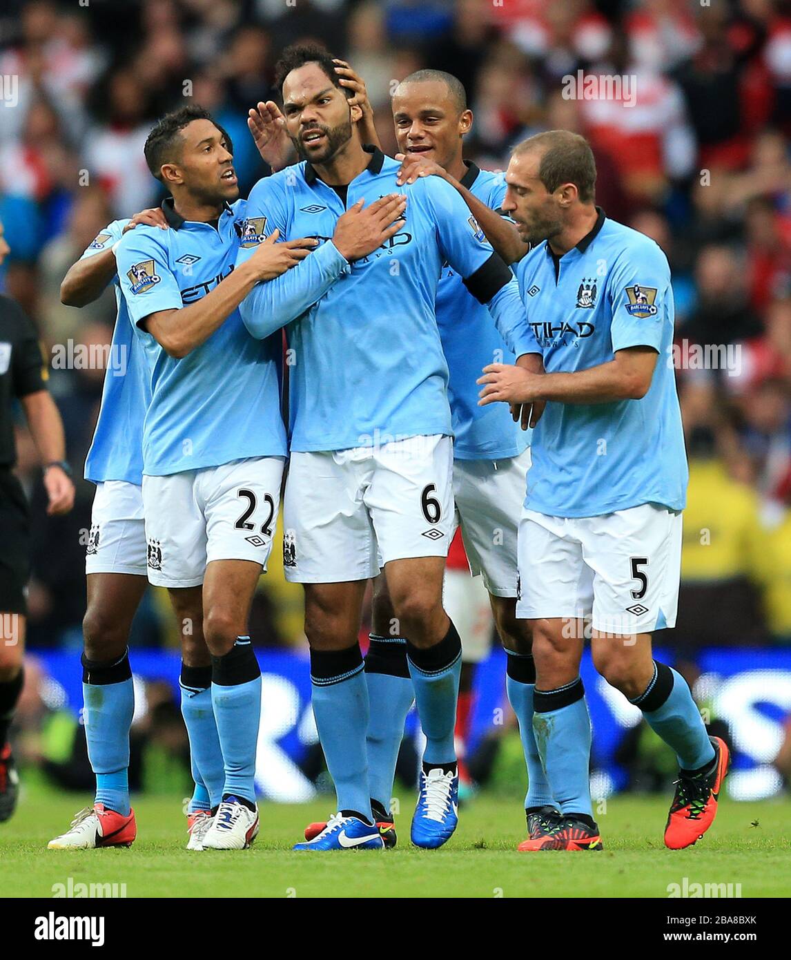 Joleon lescott goal hi-res stock photography and images - Alamy