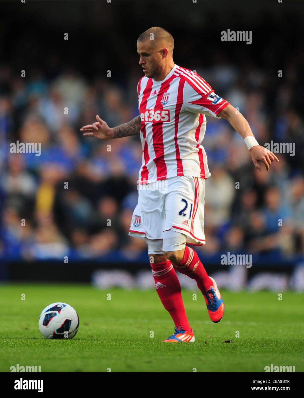 Stoke City's Michael Kightly Stock Photo - Alamy