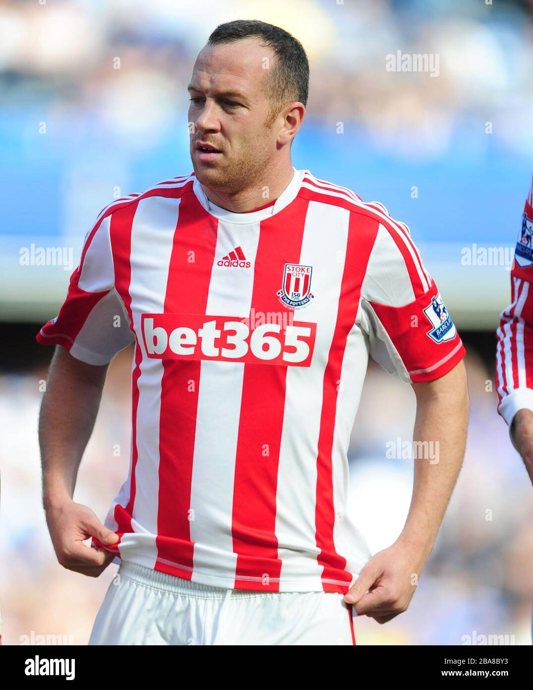 Stoke City's Charlie Adam Stock Photo - Alamy