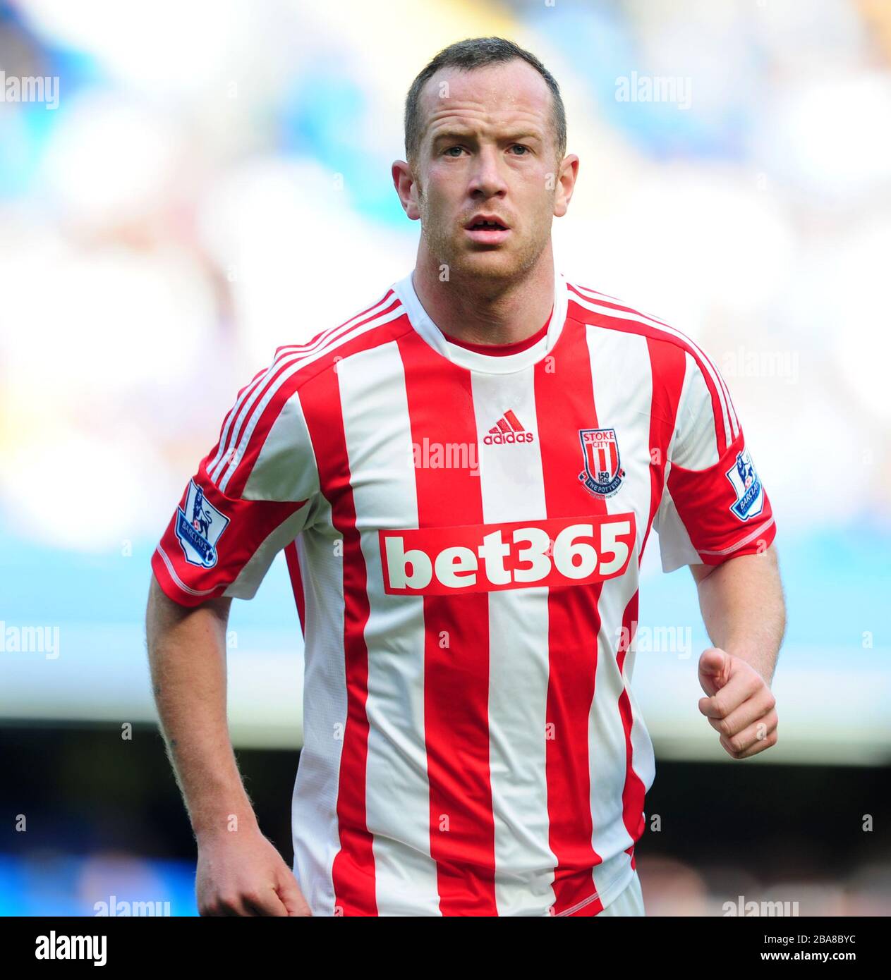 Stoke City's Charlie Adam Stock Photo - Alamy