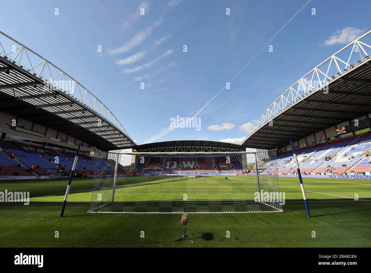 General view of the DW Stadium Stock Photo - Alamy