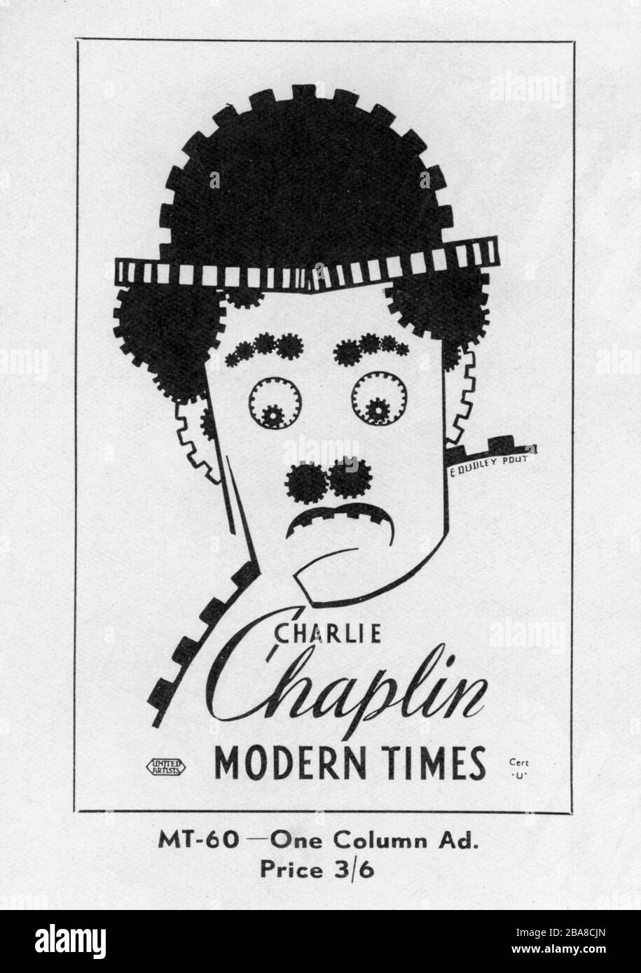 CHARLIE CHAPLIN as the Tramp in MODERN TIMES 1936 director / producer ...