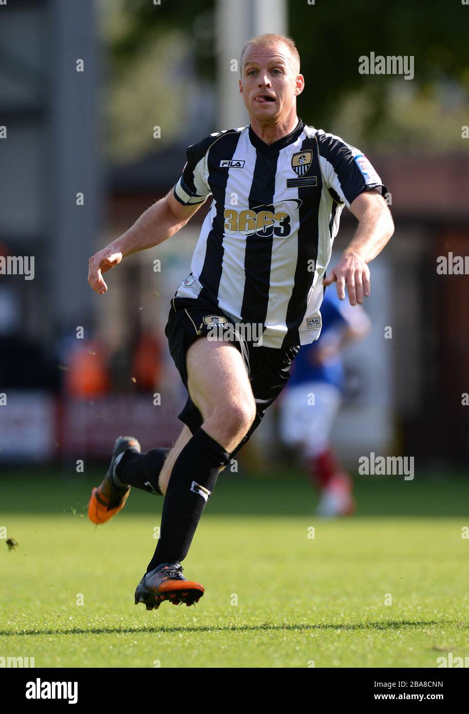Notts County's Neal Bishop Stock Photo - Alamy