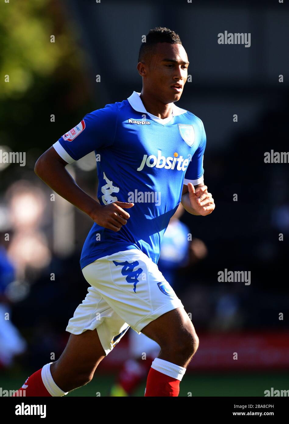 Portsmouth's Jordan Opita Stock Photo - Alamy