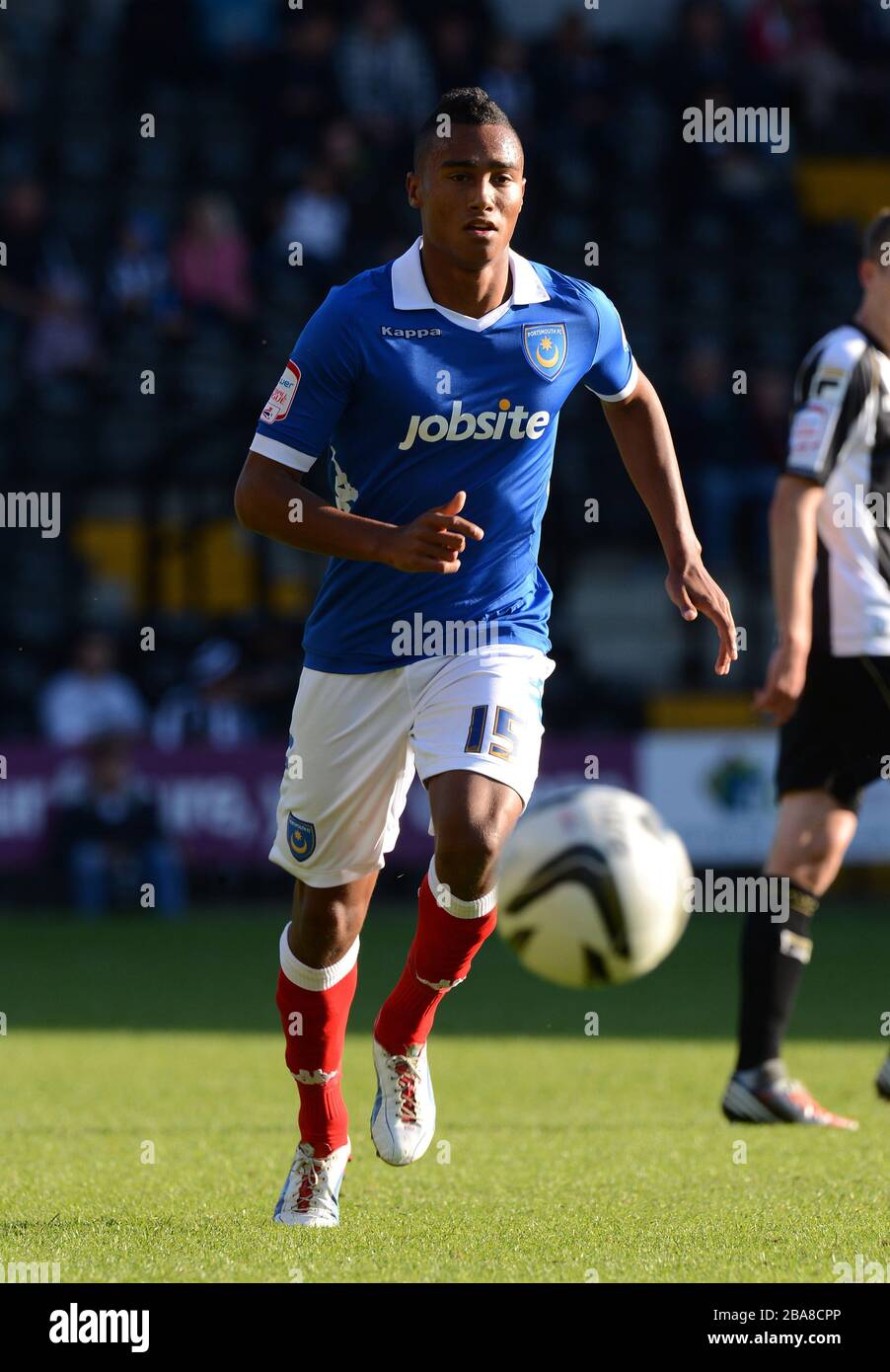 Portsmouth's Jordan Opita Stock Photo - Alamy