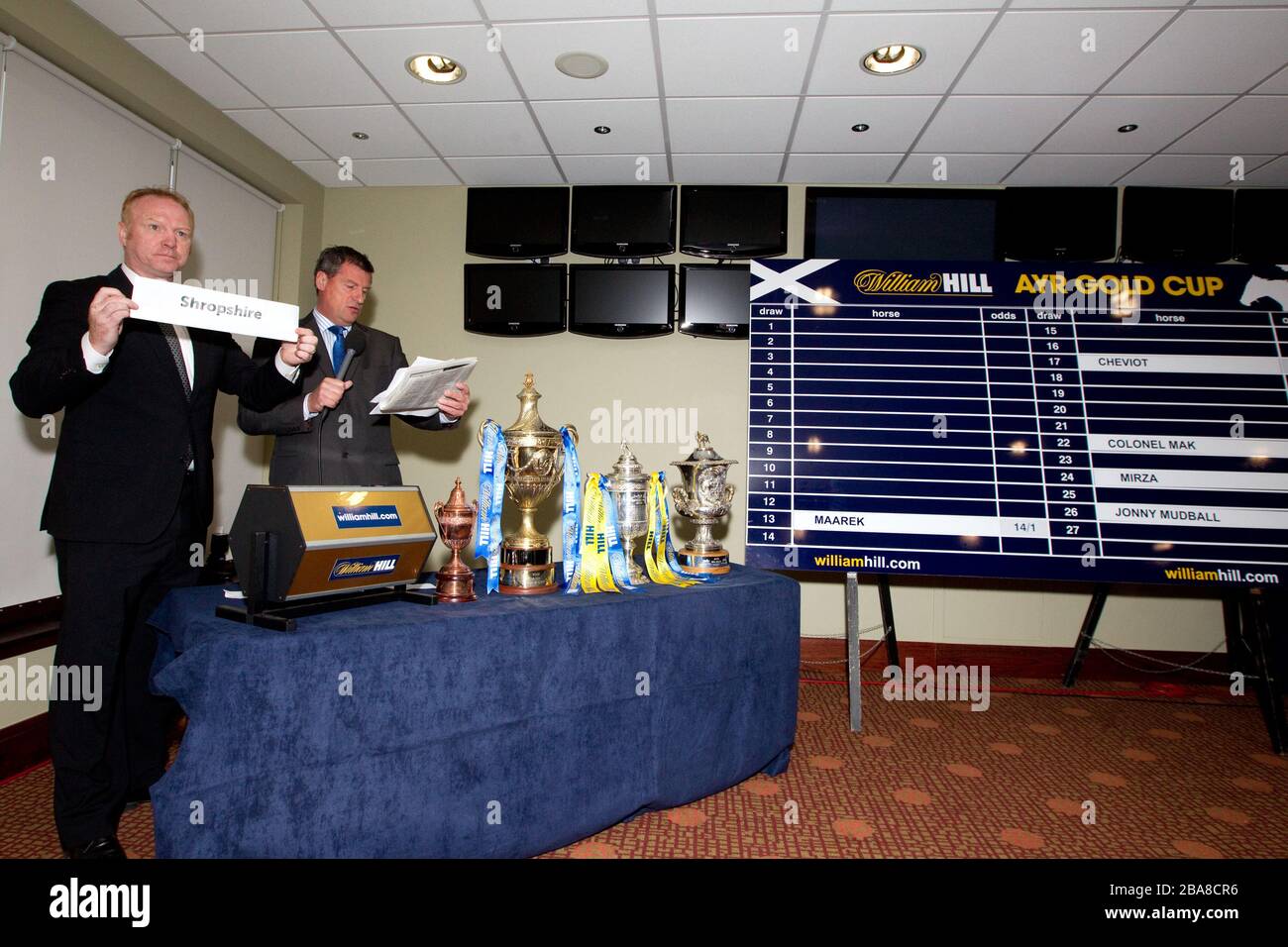 William hill signage shropshire hi-res stock photography and images - Alamy