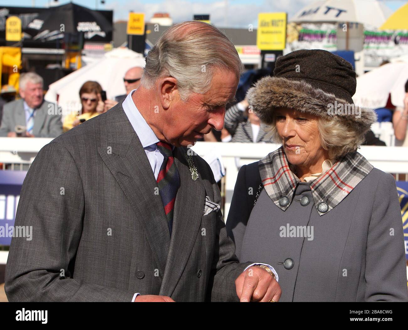 Duchess of cornwall and prince of wales hi-res stock photography and ...