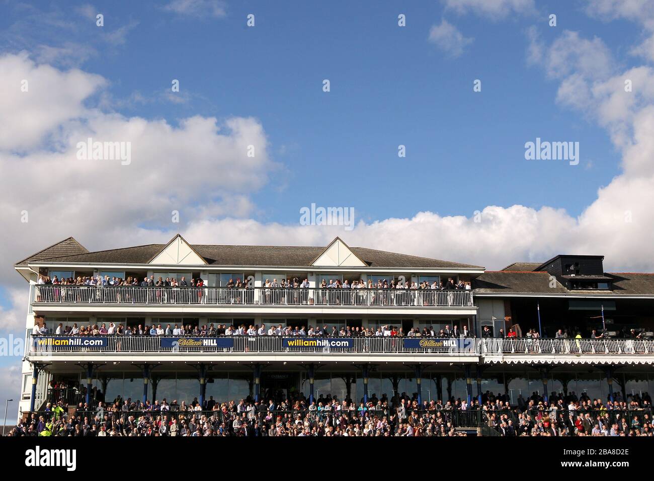 William hill branding at ayr racecourse hi-res stock photography and ...