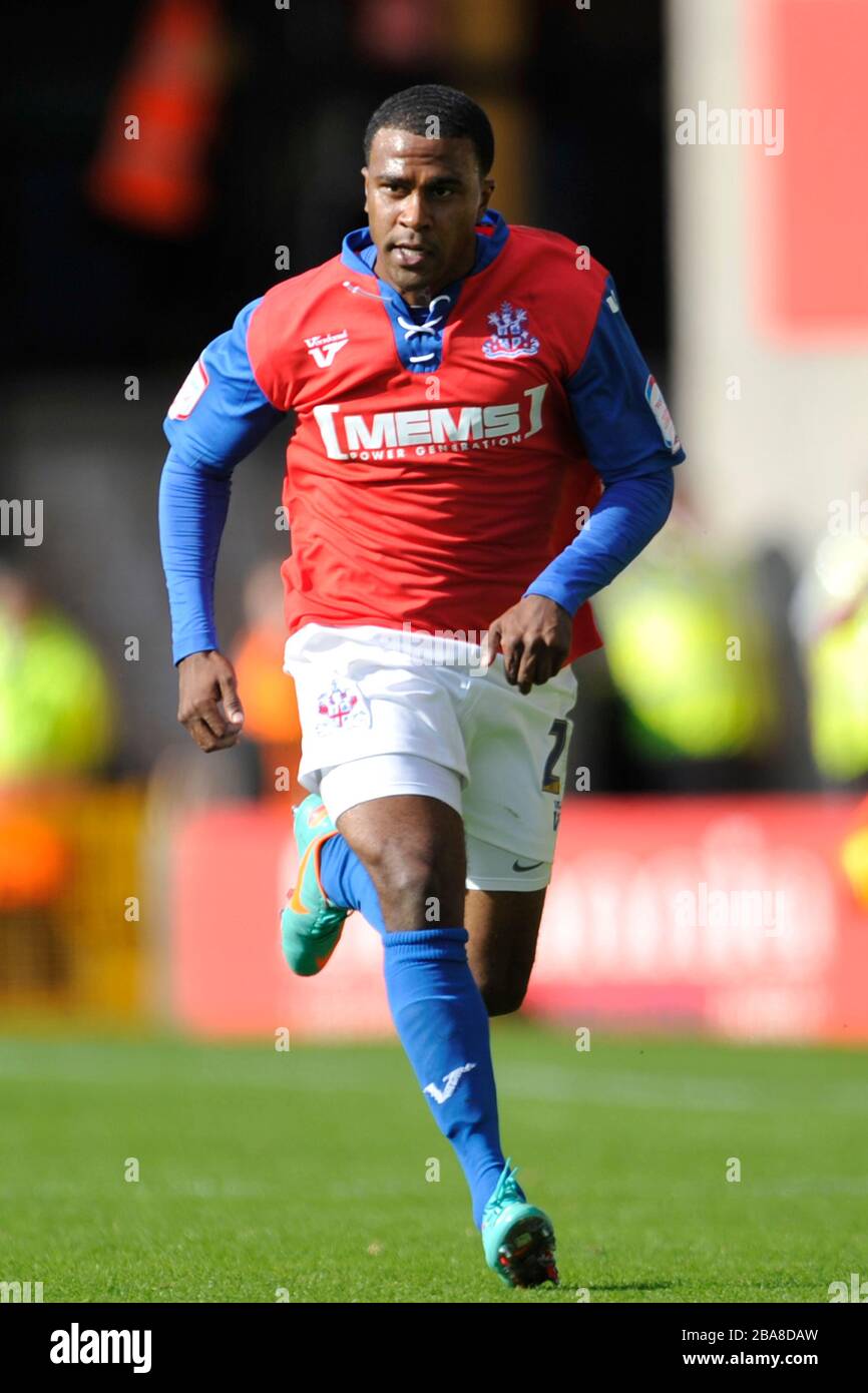 Robbie Findley, Gillingham Stock Photo - Alamy