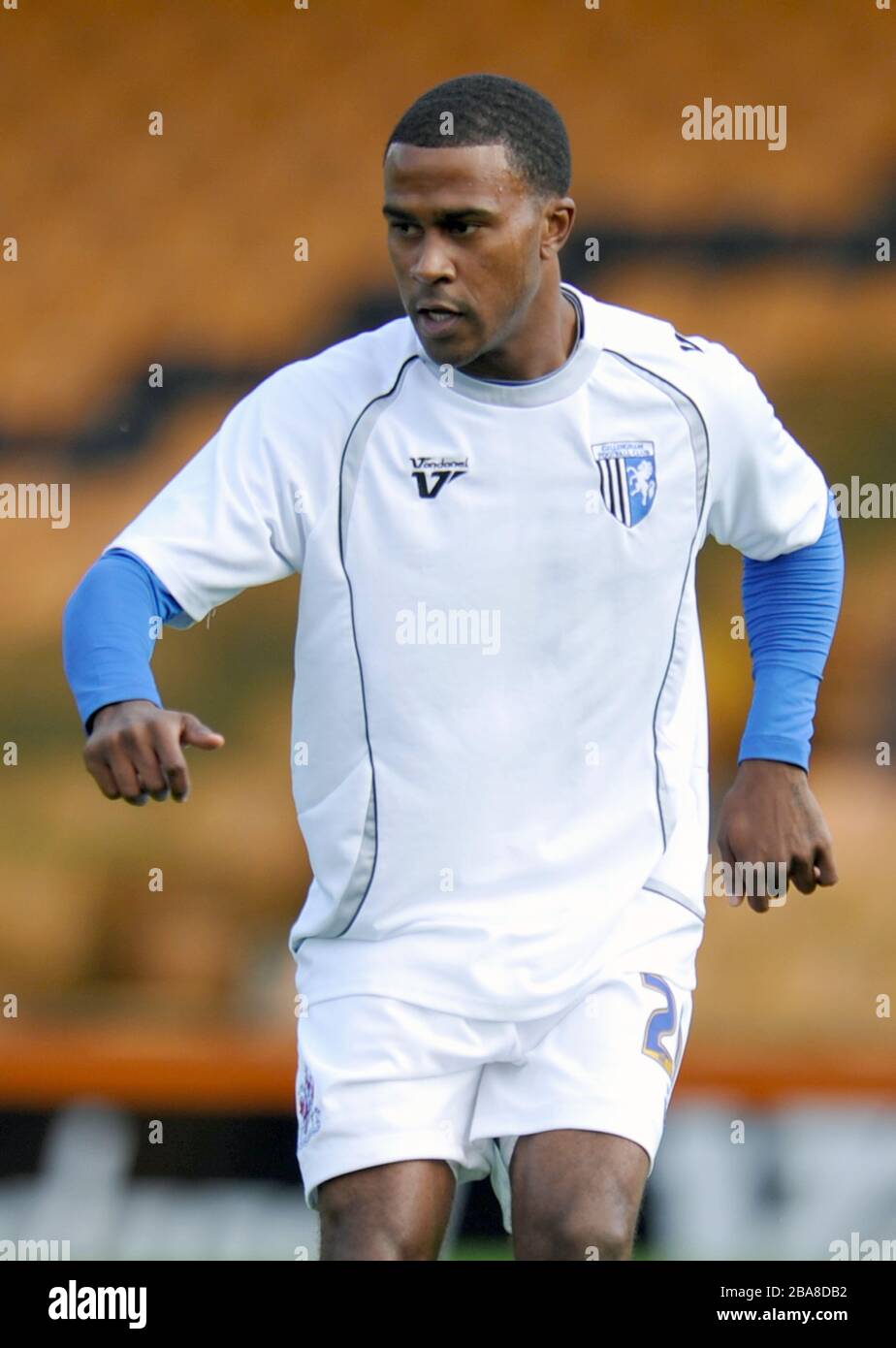 Robbie Findley, Gillingham Stock Photo - Alamy