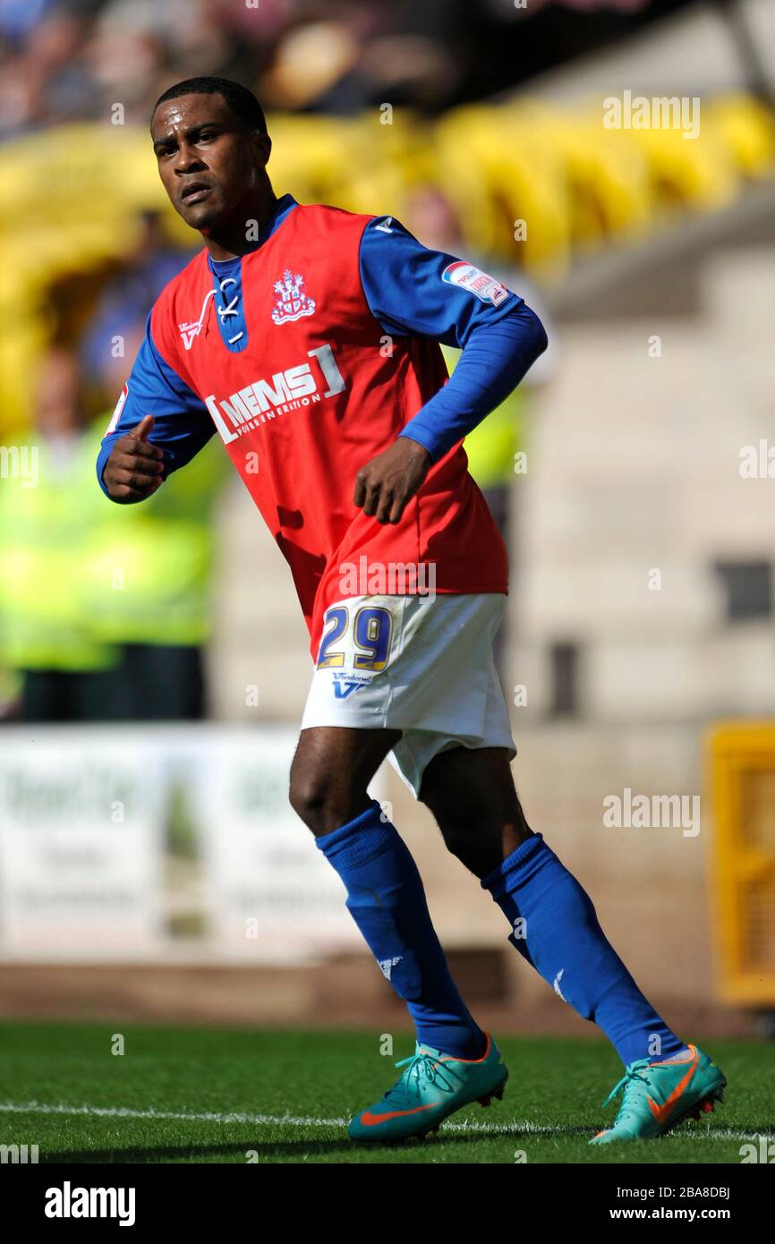 Robbie Findley, Gillingham Stock Photo - Alamy
