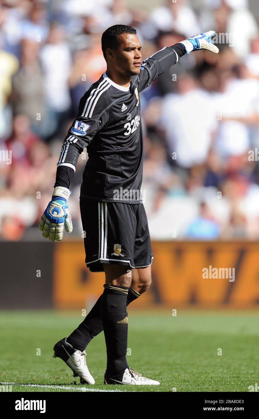 Michel Vorm, Swansea City goalkeeper Stock Photo - Alamy