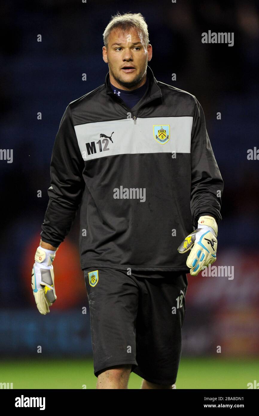Brian Jensen, Burnley goalkeeper Stock Photo - Alamy