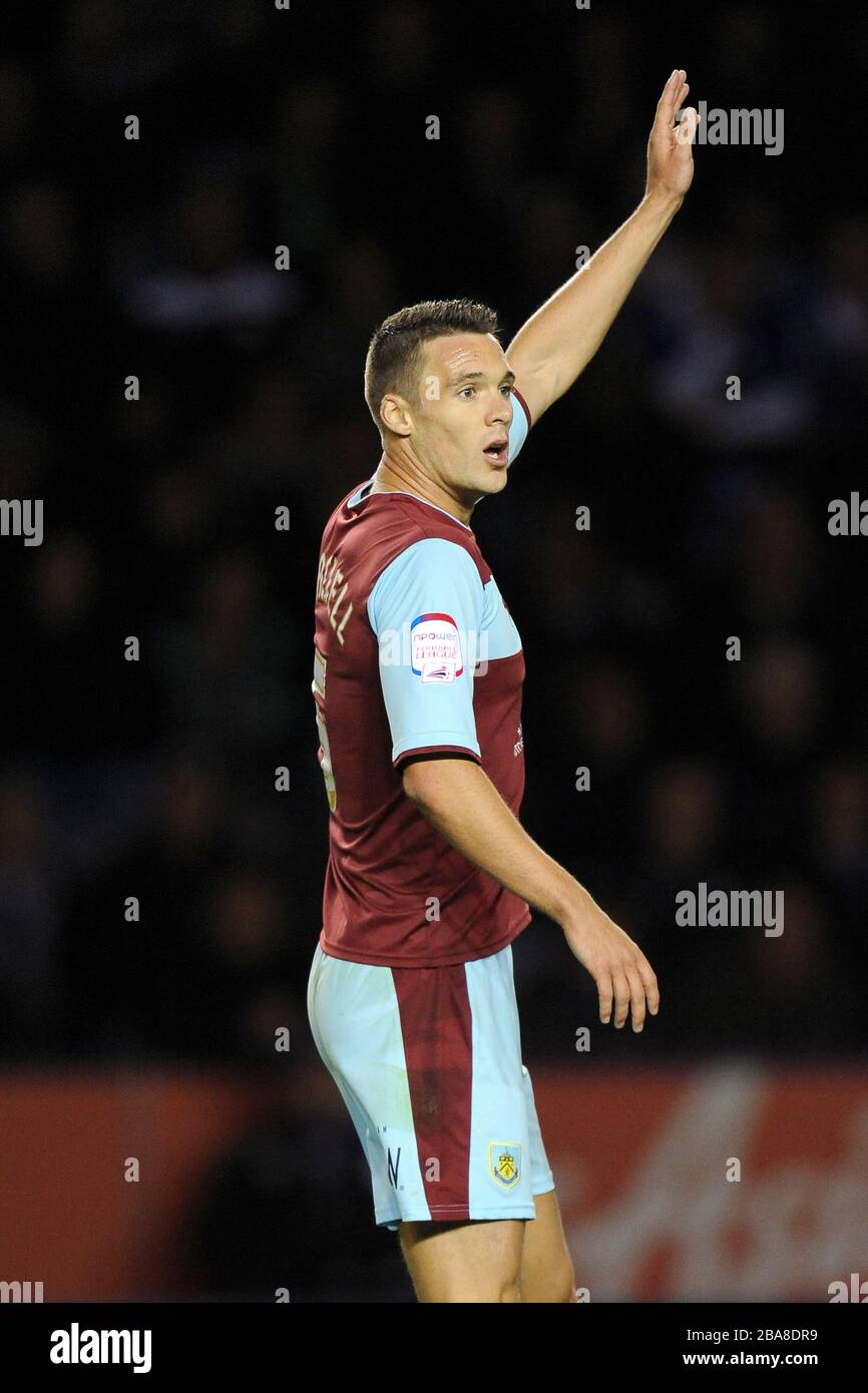 Jason Shackell, Burnley Stock Photo - Alamy