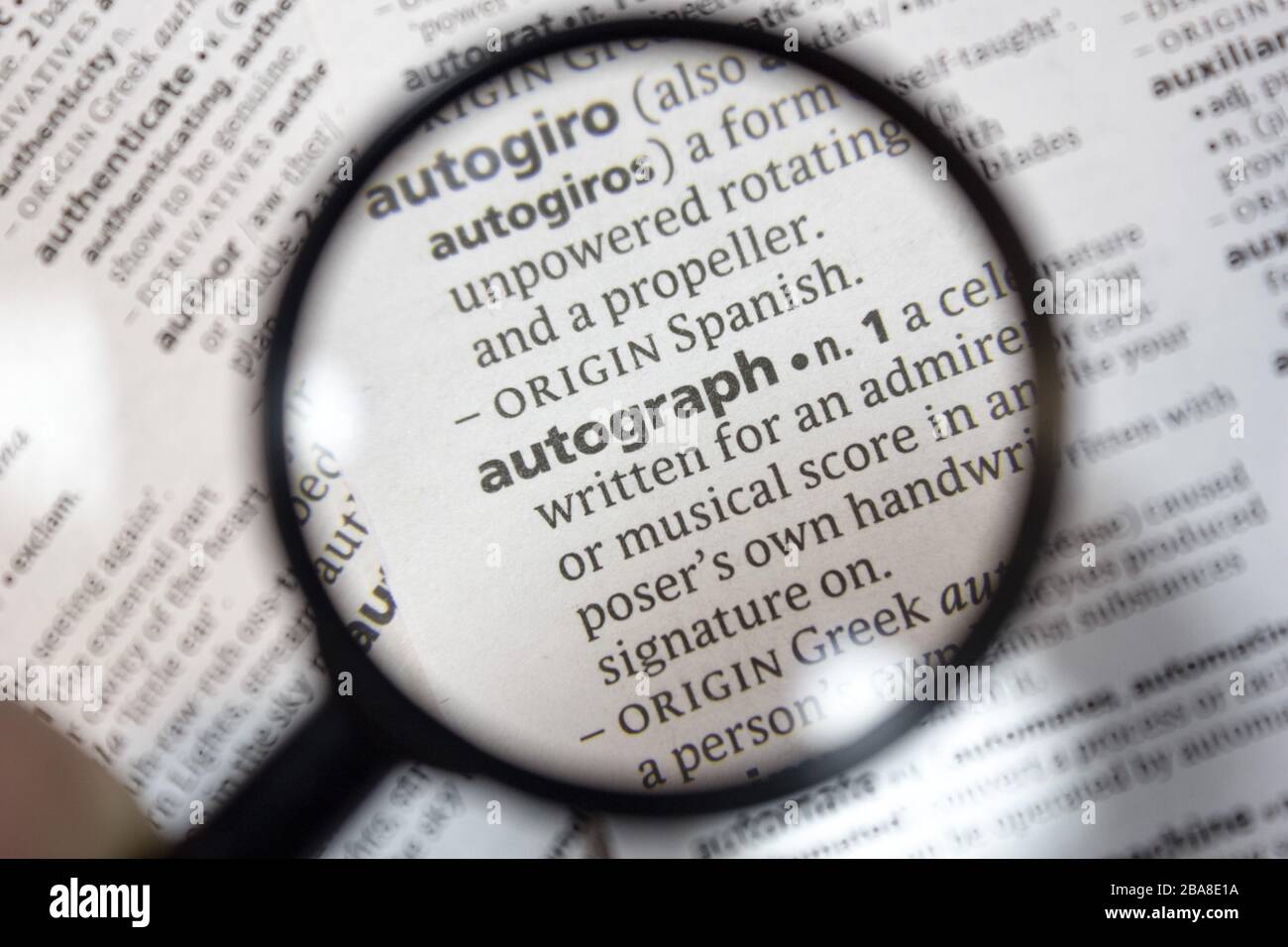 Autograph marker hi-res stock photography and images - Alamy