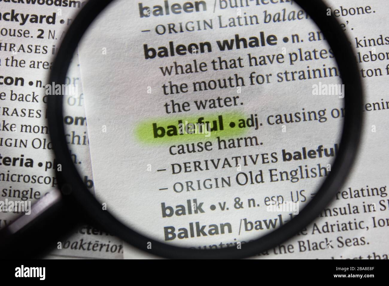 Baleful hi-res stock photography and images - Alamy