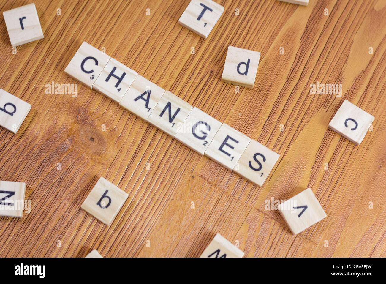 Word or phrase Changes made with scrabble letters, great image for your ...