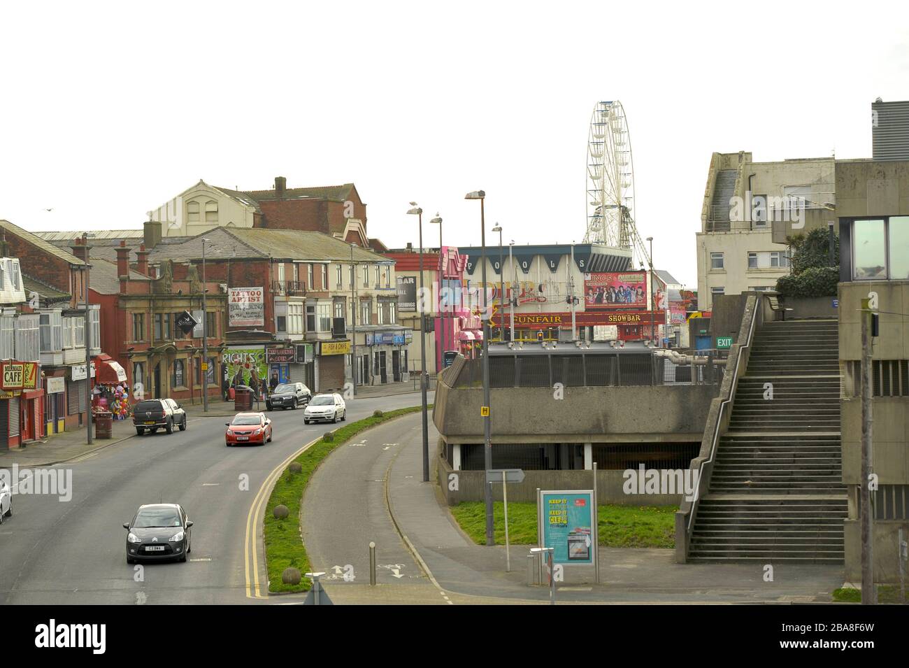 Run down blackpool hi-res stock photography and images - Alamy