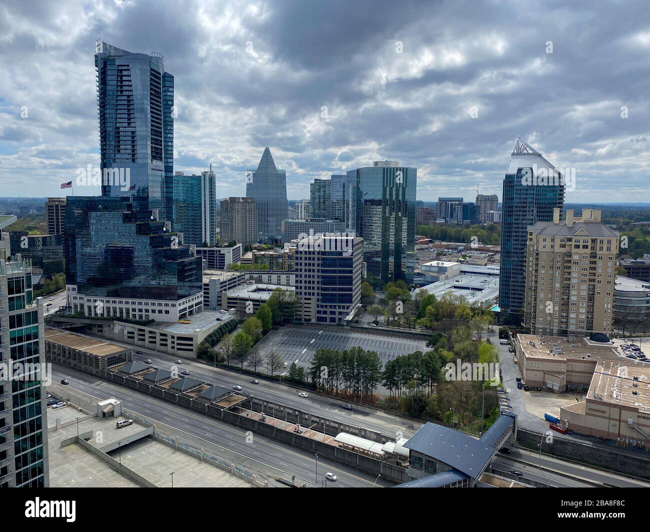 Buckhead skyline hi-res stock photography and images - Alamy