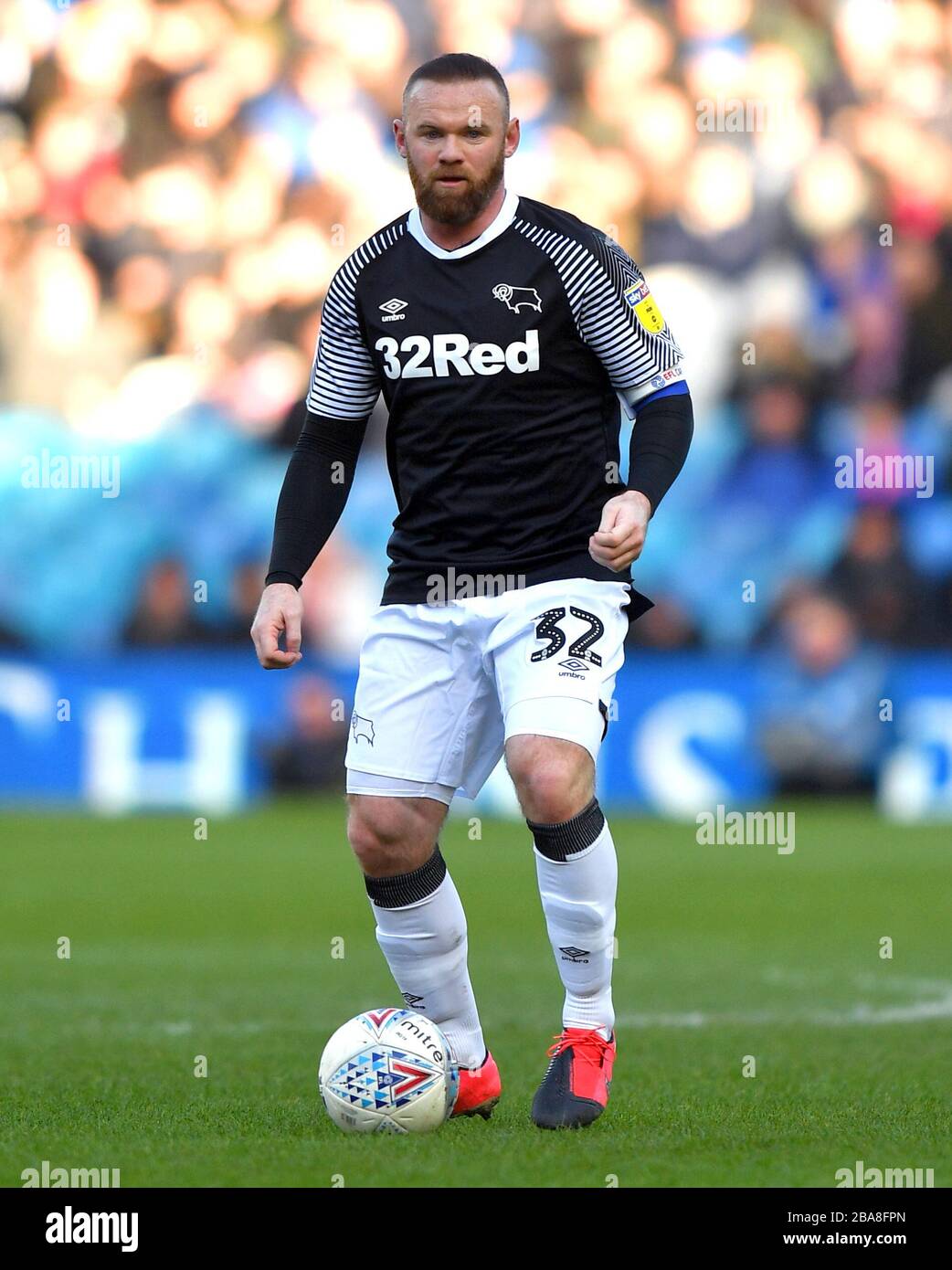 Derby County's Wayne Rooney in action Stock Photo - Alamy