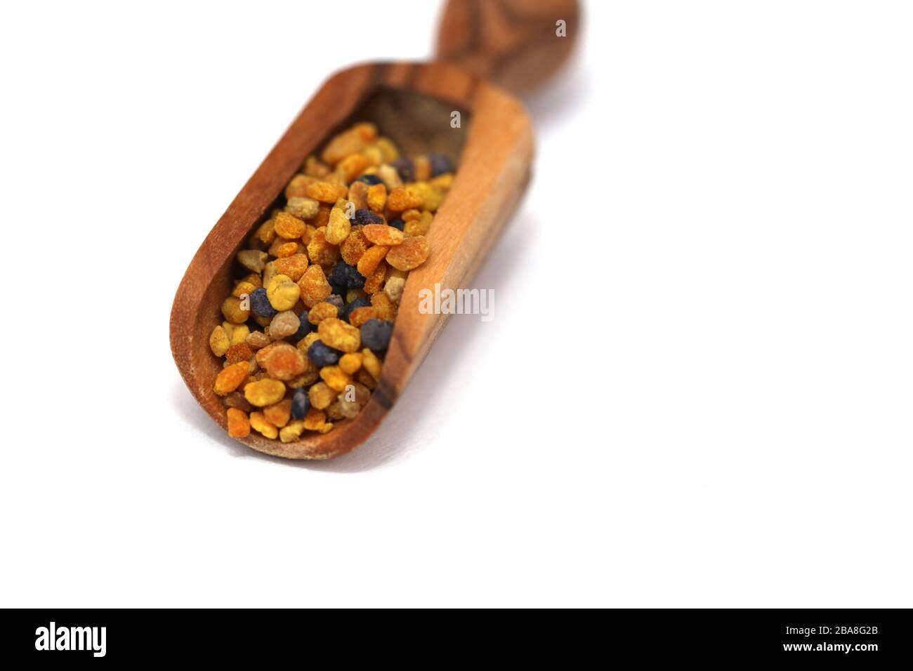 Propolis bee pollen on a spice scoop Stock Photo - Alamy