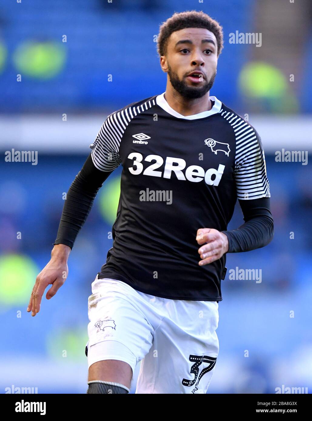 Derby County's Jayden Bogle in action Stock Photo - Alamy