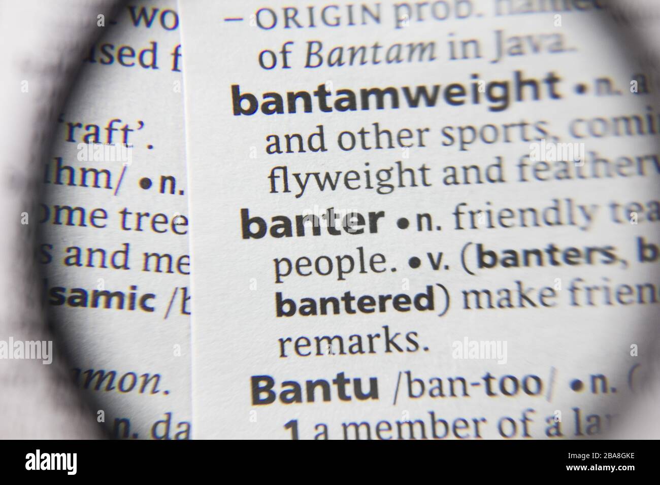 Banter word hi-res stock photography and images - Alamy