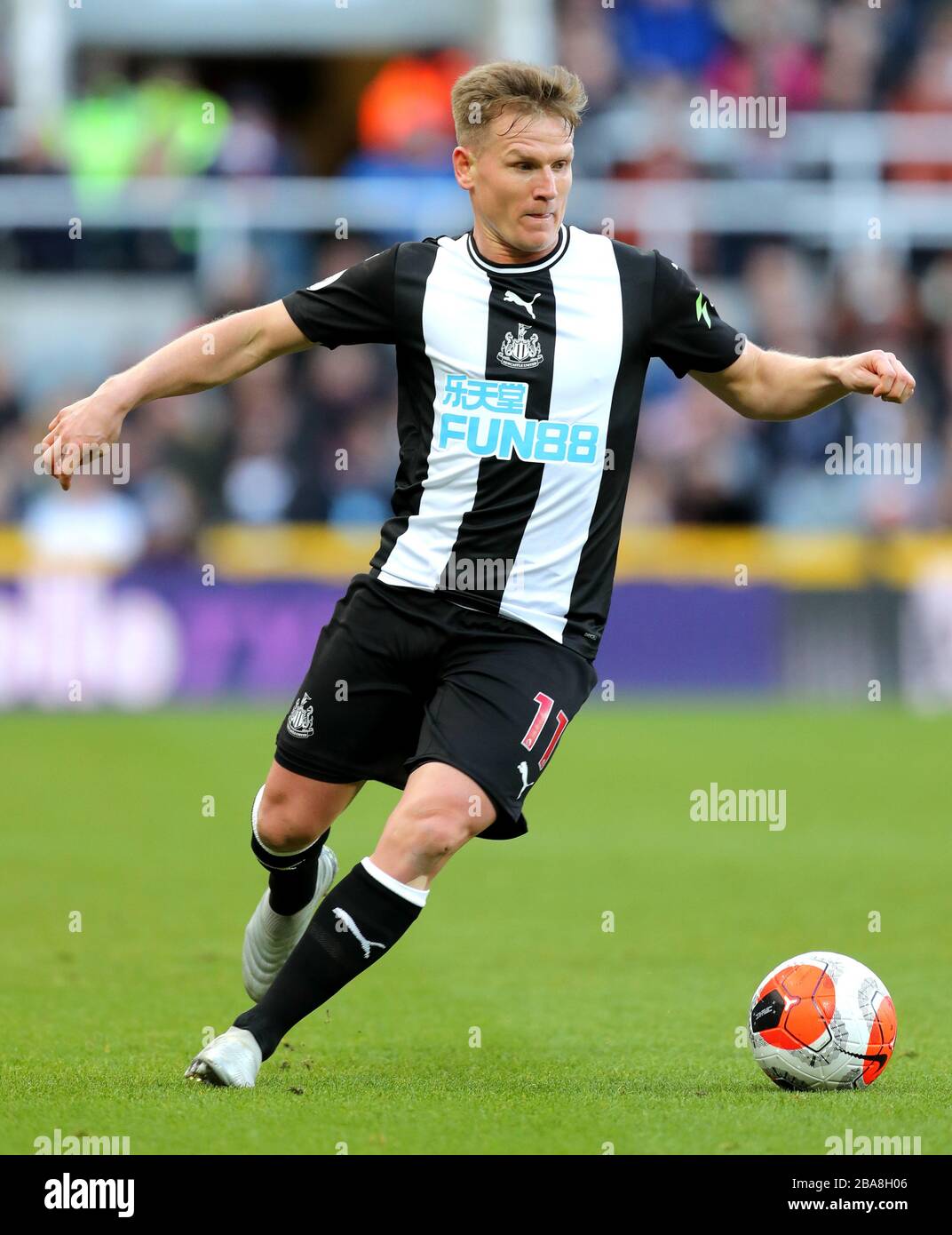 Newcastle United's Matt Ritchie in action Stock Photo - Alamy