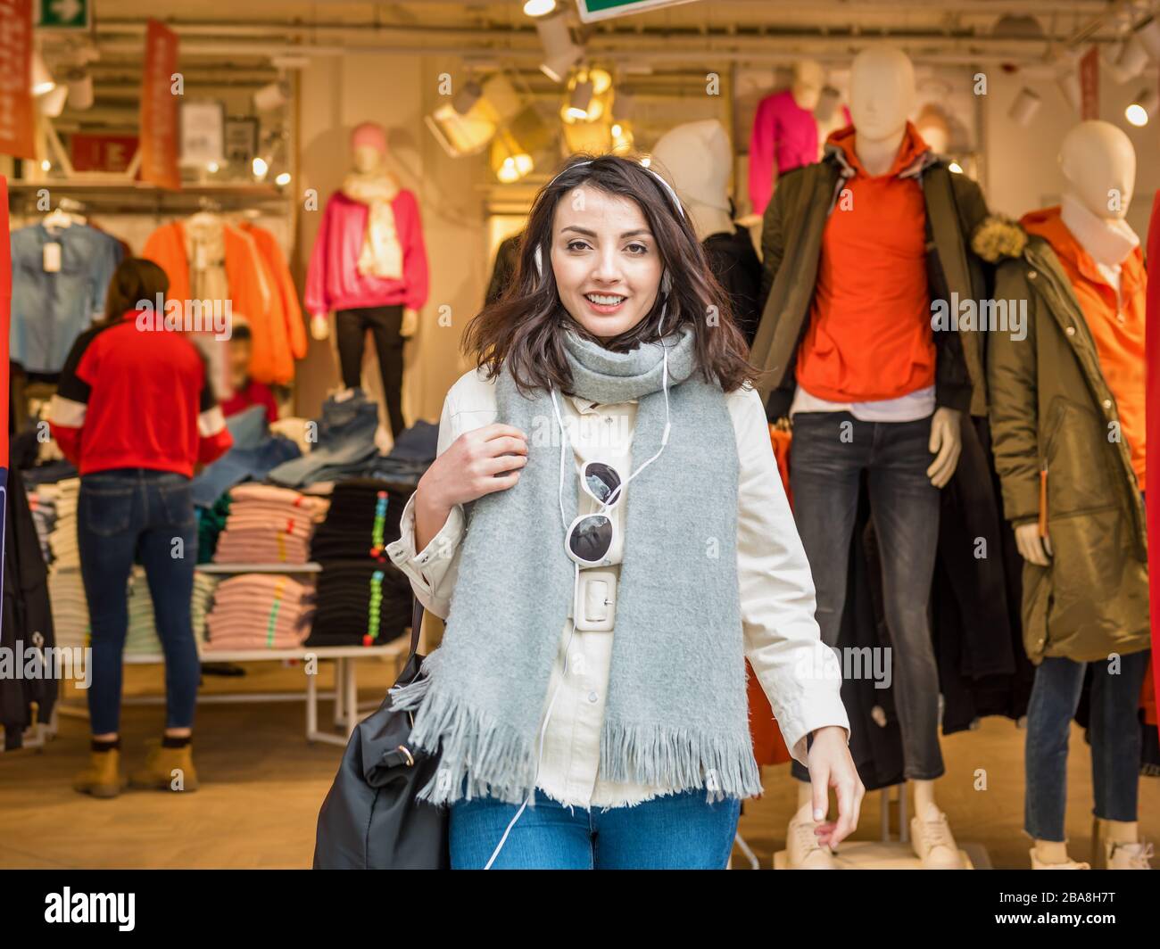 Smart Woman Out Shopping High Resolution Stock Photography and Images ...