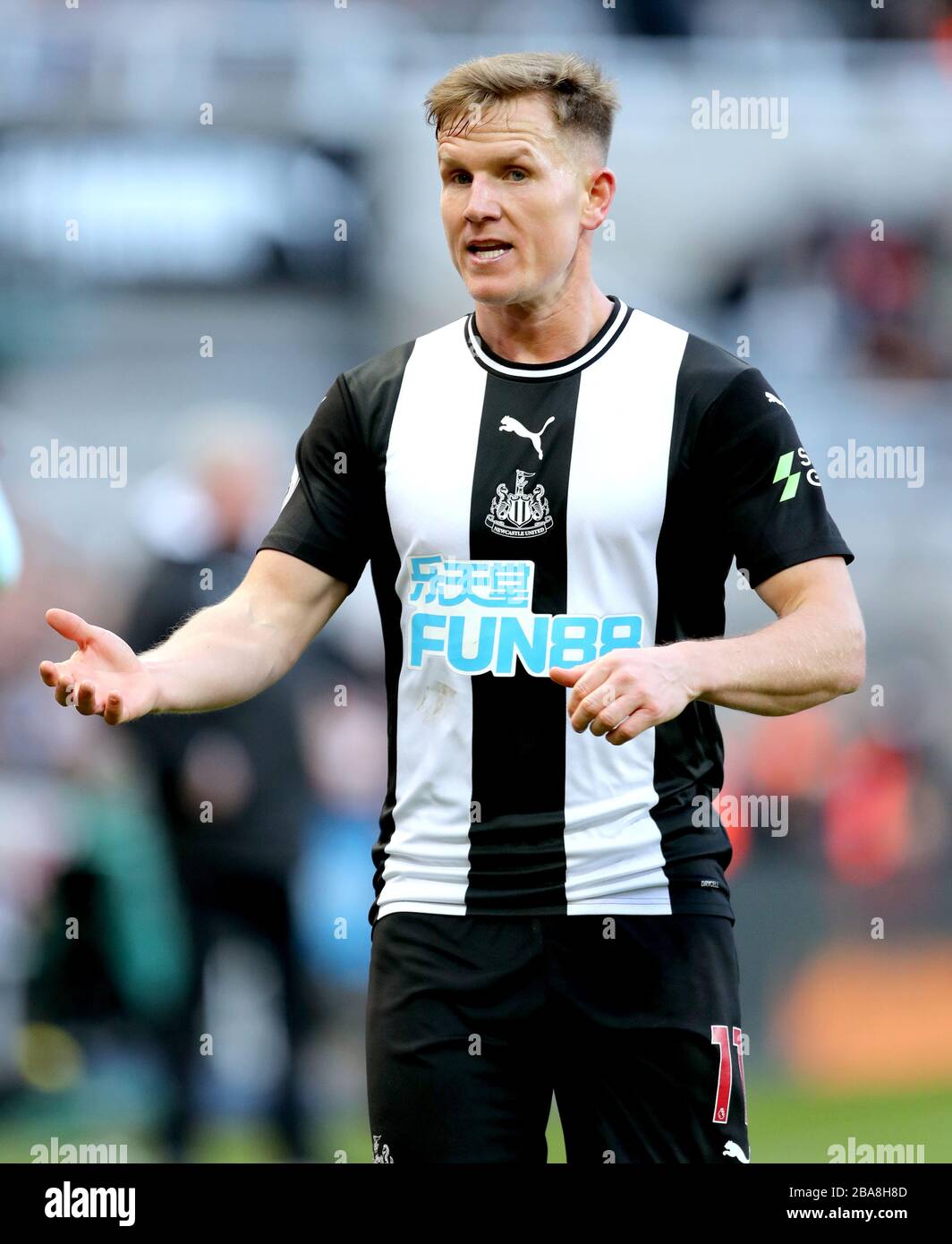 Newcastle United's Matt Ritchie Stock Photo - Alamy