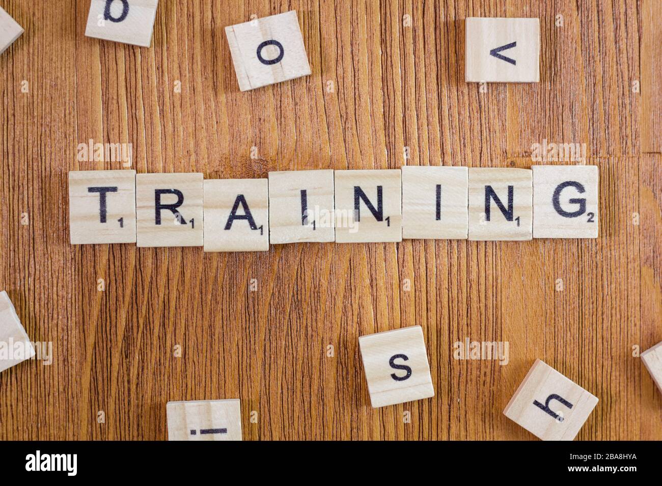 Word or phrase Training made with scrabble letters, great image for ...