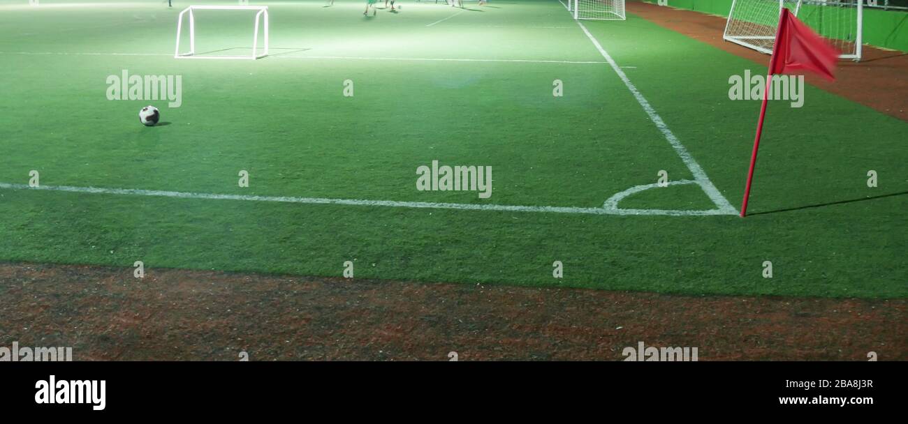 Football Corner Marking High Resolution Stock Photography and Images ...